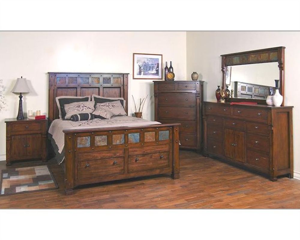 Sunny Designs Santa Fe Bedroom Set SU-2322DC-Set