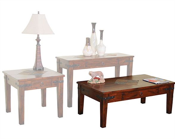 Sunny Designs Santa Fe Coffee Table SU-3160DC-C