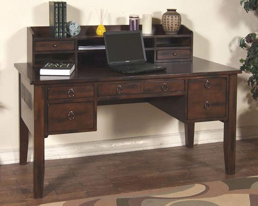 Sunny Designs Writing Desk and Hutch Santa Fe SU-2962DC