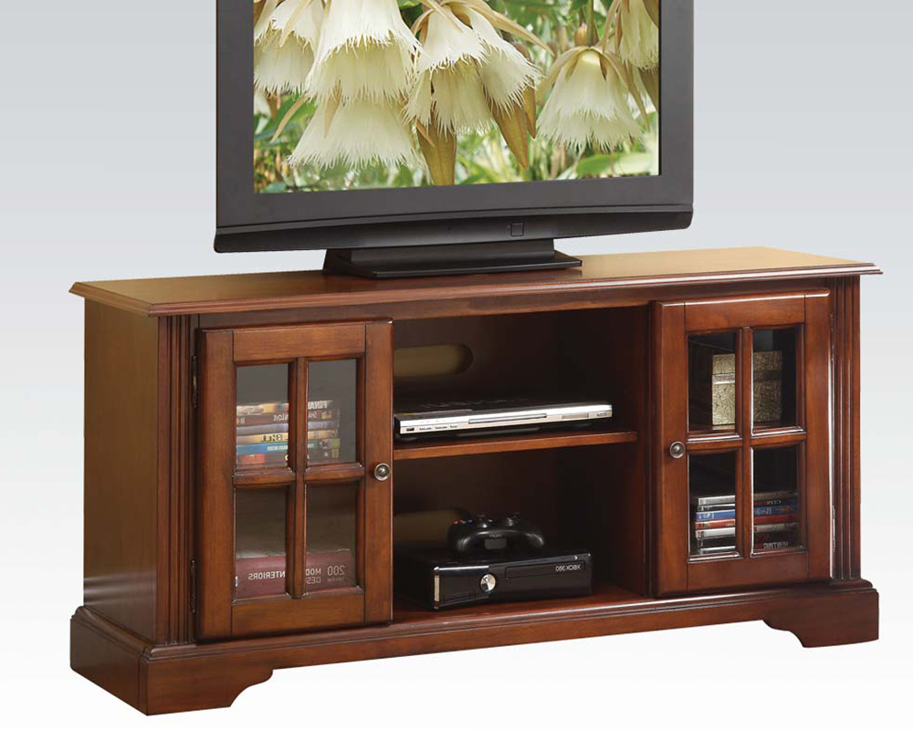 TV Console in Cherry by Acme Furniture AC91048