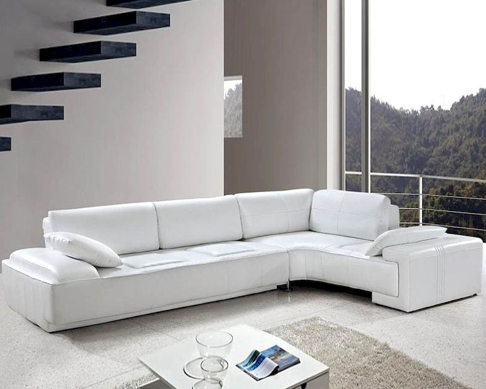 White Modern Sofa Set | Baci Living Room
