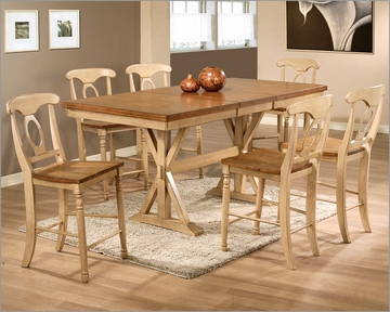 Winners Only Almond/Wheat Counter Height Dining Set WO-DQT13678Ws