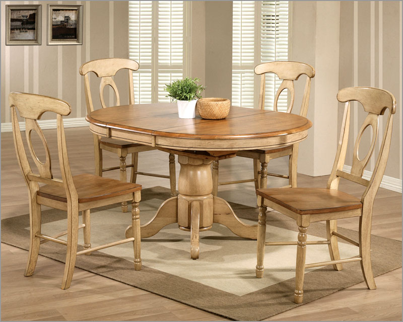 Winners Only Almond/Wheat Dining Set Quails Run WO-DQ14257Ws