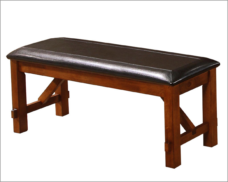 Winners Only Bench Edgewater in Walnut Finish WO-DEW1455