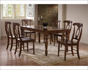 Winners Only Pedestal Dining Set in Derby Brown WO-DP14866Ds