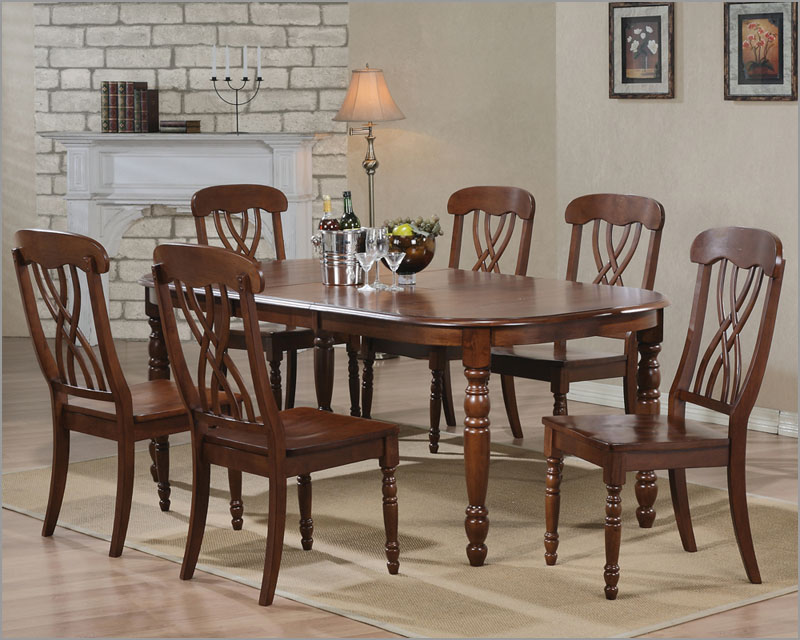 Winners Only Dining Set in Derby Brown WO-DP14278Ds