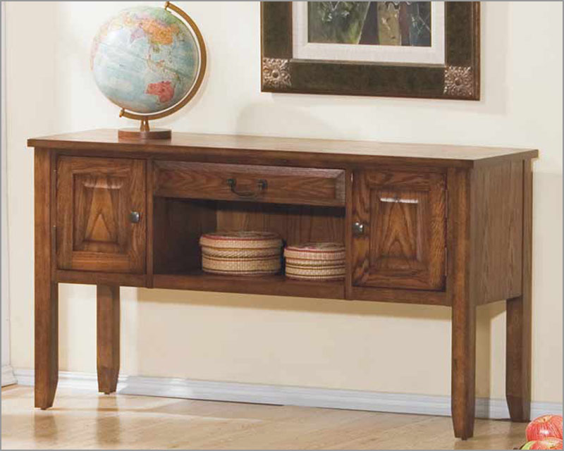 Winners Only Sofa Table / Writing Desk Zahara in Medium Oak WO-AZ100S