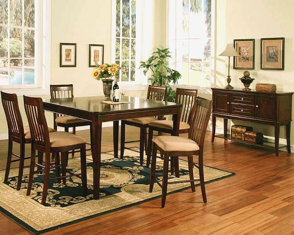 Winners Only Topaz Cherry Counter Height Dining Set WO-DTTC25454s
