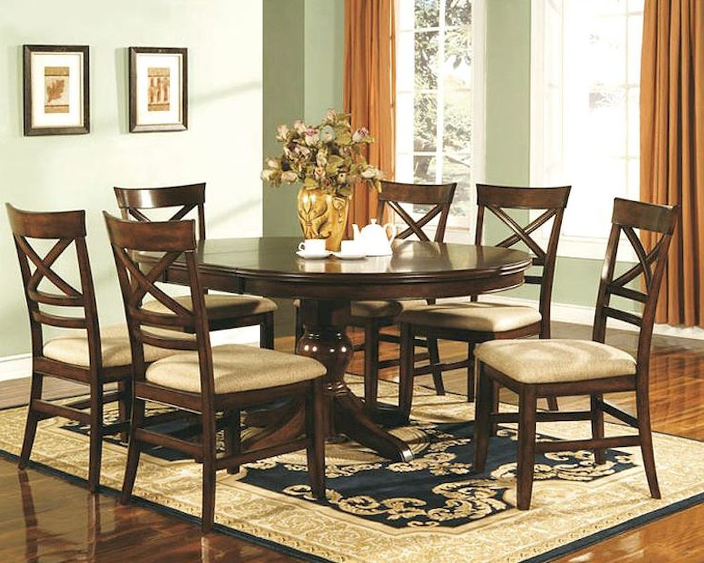 Winners Only Topaz Cherry Dining Room Set WO-DTC24866s