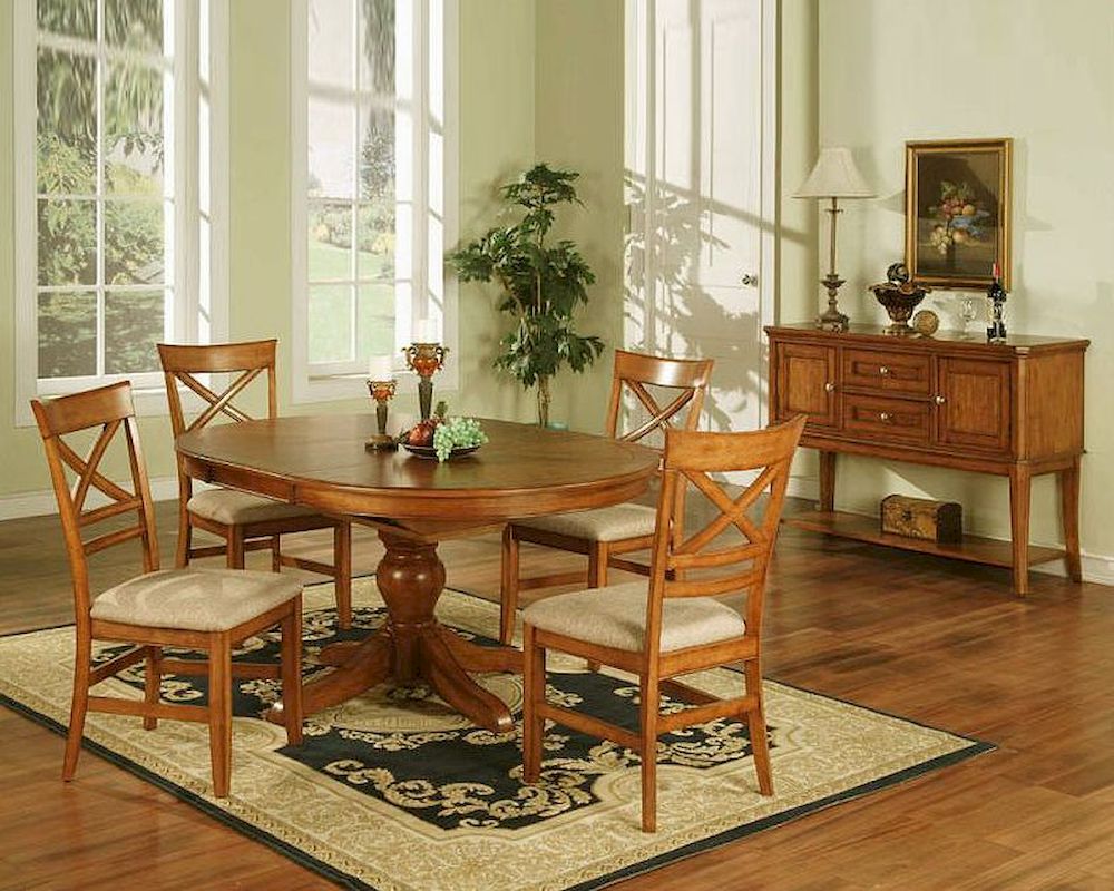 Winners Only Topaz Cinnamon Dining Room Set WO-DT24866s