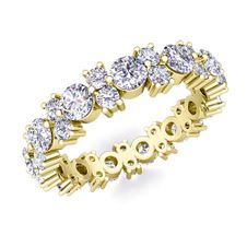 Garland Diamond Eternity Band in Platinum My Love Wedding Ring