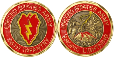 25th infantry division coin