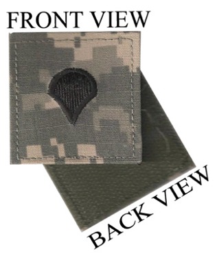 ACU Rank Specialist Four (E-4)