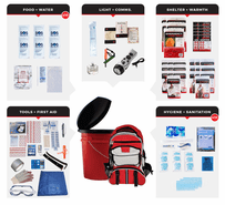 1 Person Roll And Go Survival Kit