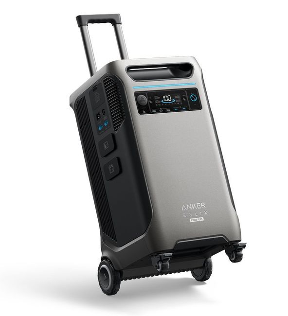 2x Anker SOLIX F3800 Plus Solar Generator 12 kW Double Power Hub Kit ...