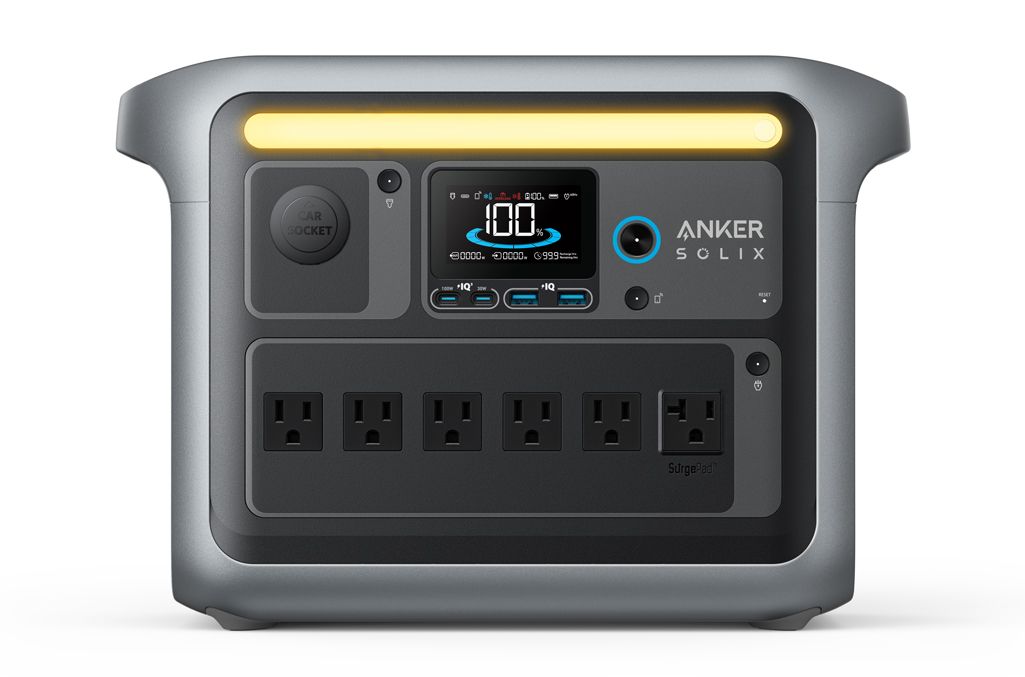 Anker SOLIX C1000X Portable Solar Generator Kit - With Anker 100W Solar ...