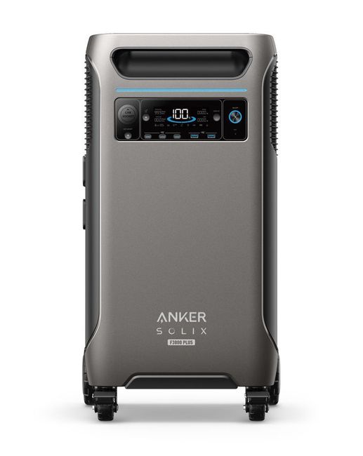 Anker SOLIX F3800 Plus Portable Solar Generator Kit with Expansion ...