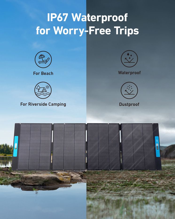 Anker SOLIX PS400 400W Solar Panel