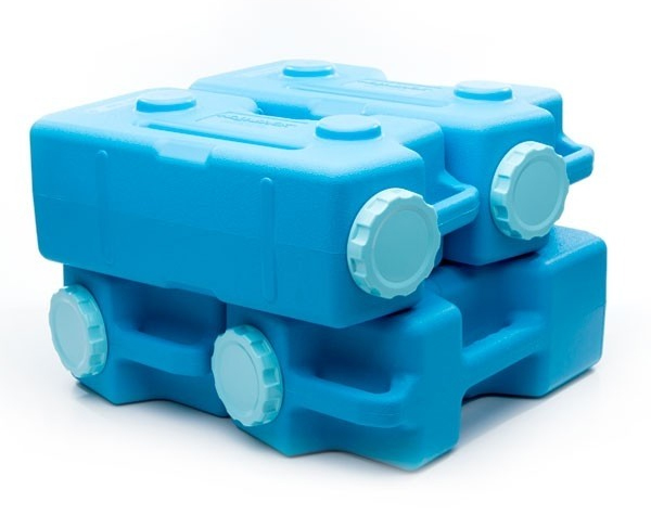 AquaBrick Food and Water Storage Container - 2 Bricks & Spigot