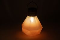 Coral Gem Light Glass Solar Lantern