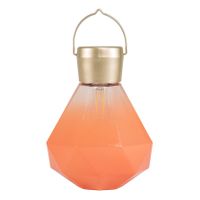 Coral Gem Light Glass Solar Lantern
