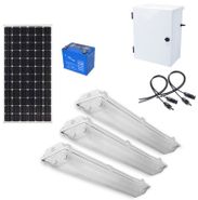 Earthtech Products Solar Power & Lighting Kit for Sheds, Garages ...