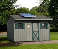 Earthtech Products Solar Lighting Kit for Sheds, Garages & Cabins
