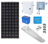 Earthtech Products Solar Power & Lighting Kit for Sheds, Garages ...