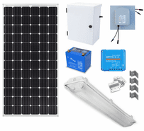Earthtech Products Solar Power & Lighting Kit for Sheds, Garages ...