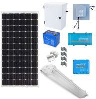 Earthtech Products Solar Power & Lighting Kit for Sheds, Garages ...