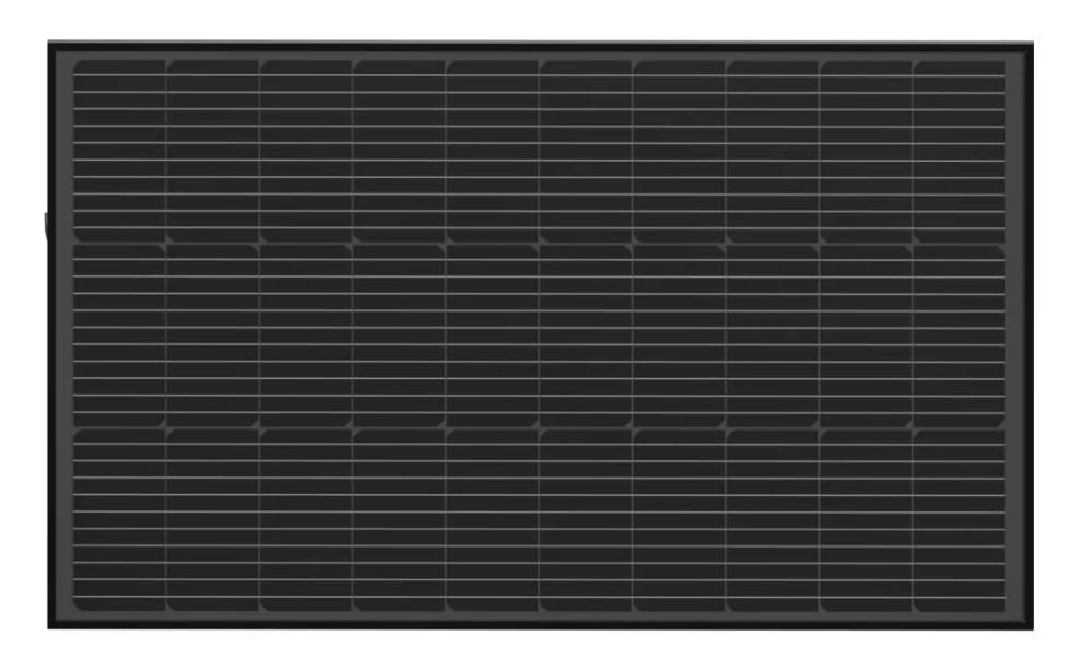 EcoFlow 2x 100W Rigid Solar Panel with 2 Rigid Solar Panel Mounting Feet