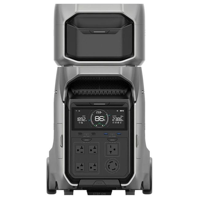 EcoFlow Delta Pro 3 Solar Generator Kit - With Smart Extra Battery and ...