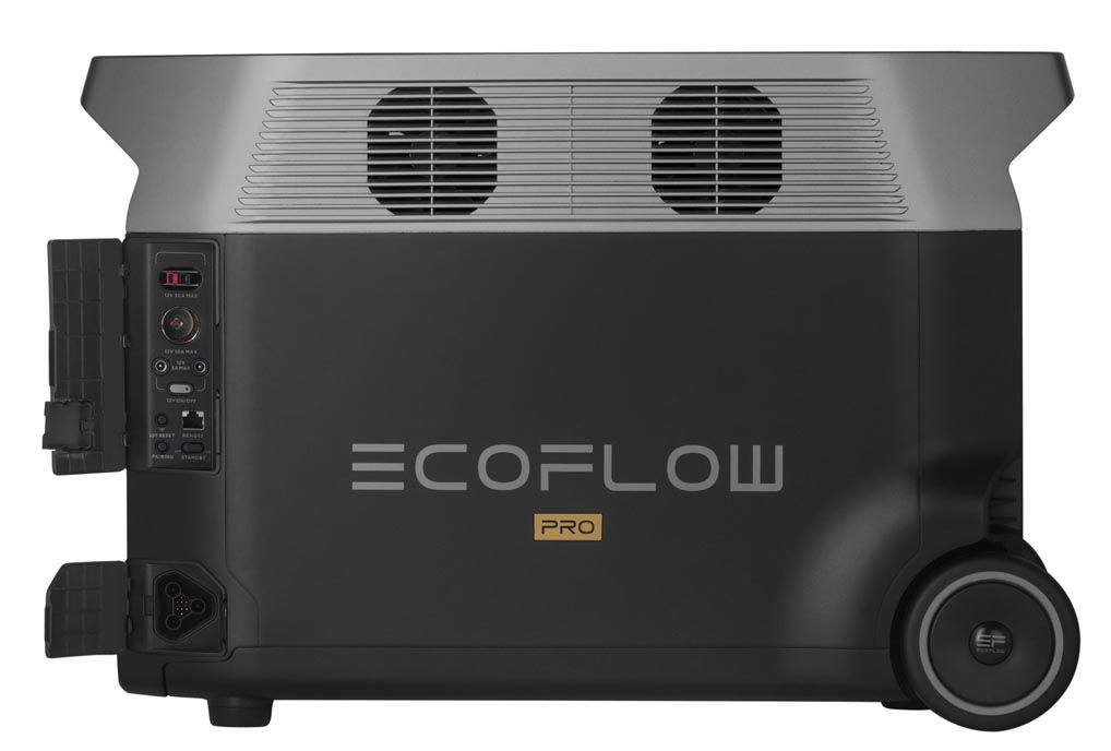 EcoFlow Delta Pro Max Input Solar Generator Kit - With 2400 Watts of Solar
