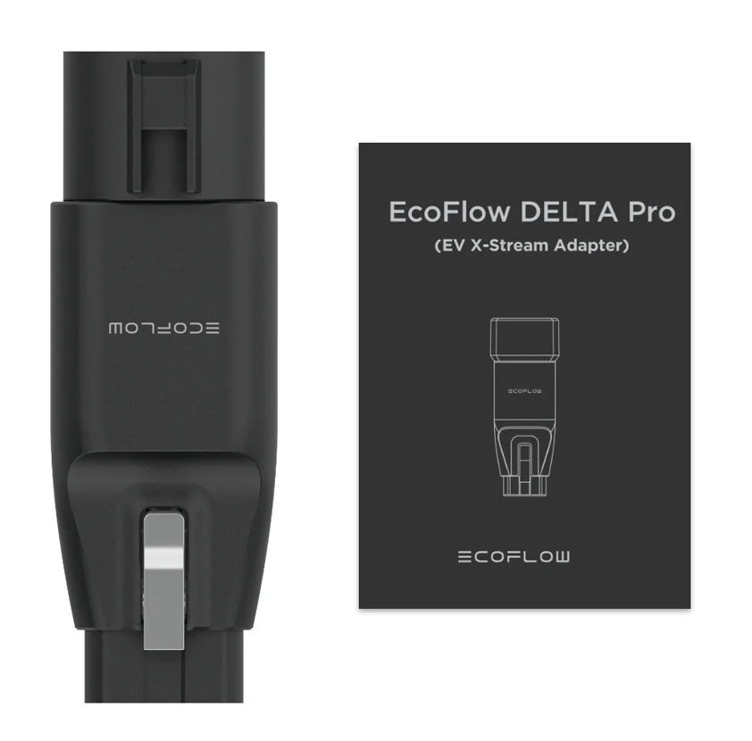 EcoFlow Delta Pro Portable Power Station with EV X-Stream Adapter ...