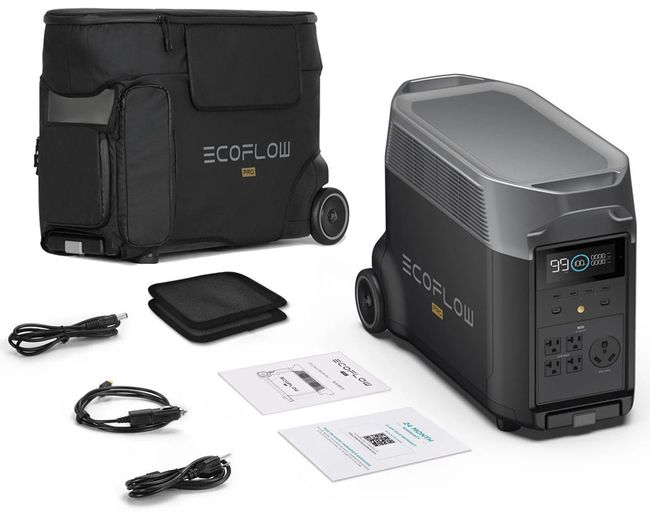 EcoFlow Delta Pro Portable Power Station with Lightweight Pro Bag ...