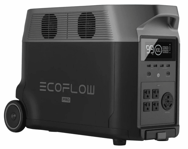 EcoFlow Delta Pro Portable Power Station with Remote Control