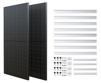 EcoFlow 2 Pack 400W Rigid Solar Panels with Tilt Mount Brackets