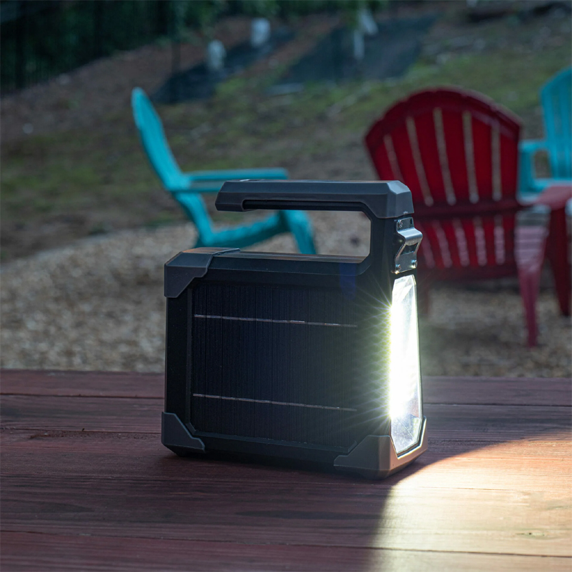 Gama Sonic Emergency and Camping Solar Flashlight with USB Charging Port