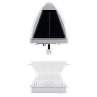 Gama Sonic Gothic Solar Post Cap Light 2 Pack - Available in Black and ...