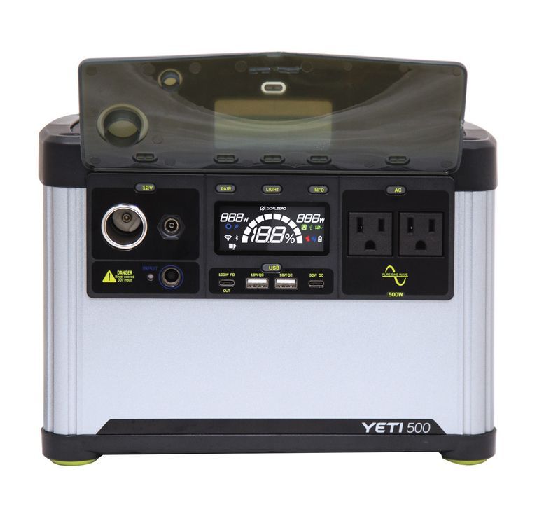 Goal Zero Yeti 500 Compact Solar Generator Kit - Boulder 100 Briefcase ...