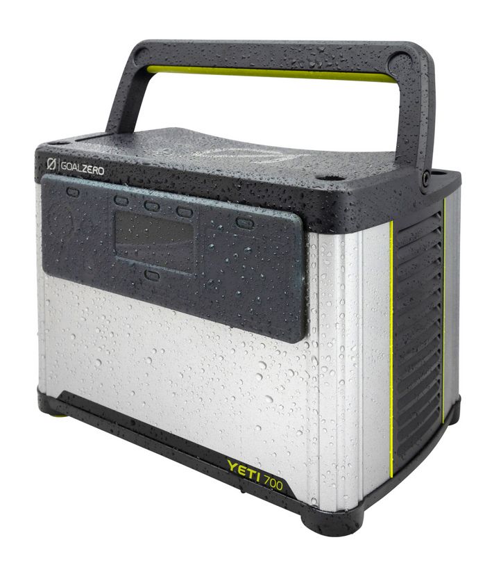 Goal Zero Yeti 700 Portable Solar Generator Kit with Nomad 100 Solar Panel