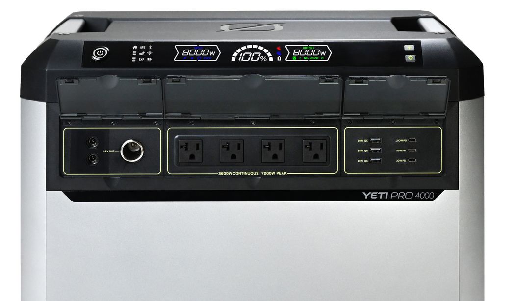 Goal Zero Yeti Pro 4000 Solar Generator Kit