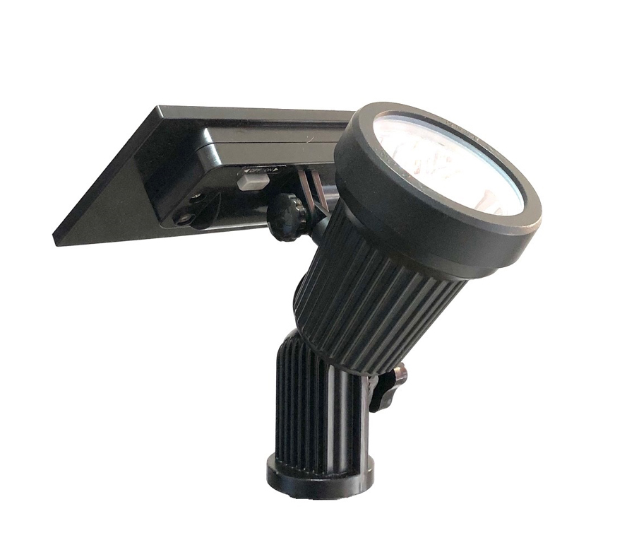 High Output Solar Spot Light - 4 Piece LED Solar Spotlight Landscape ...