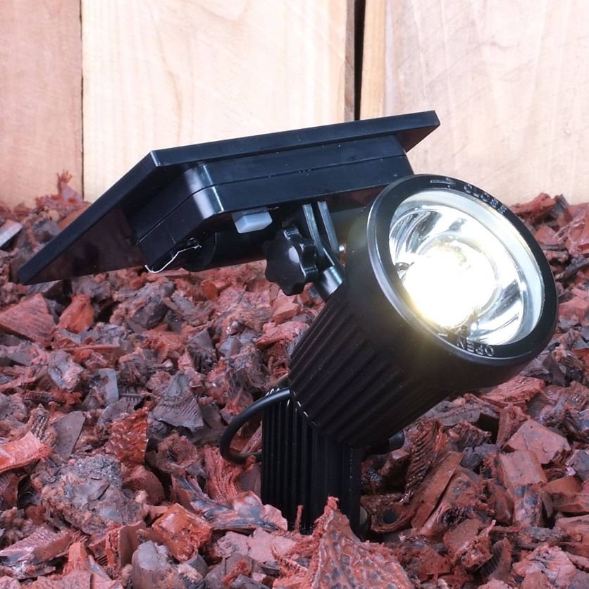 High Output Solar Spot Light - Warm White Light
