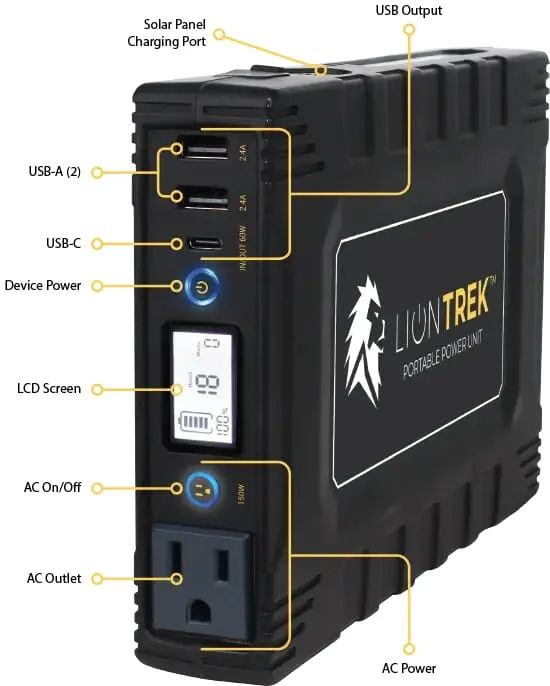Lion Energy Trek - Portable Solar Generator
