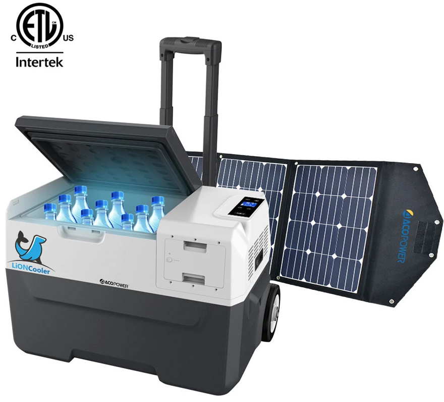 Lioncooler x30A Portable Fridge/Freezer Solar Panel Kit