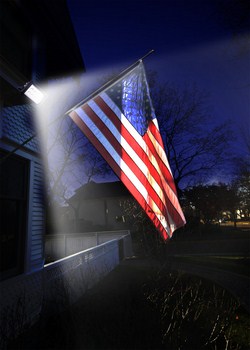 Maxsa 40330 High Output Solar Flood Light - Solar Landscape Light