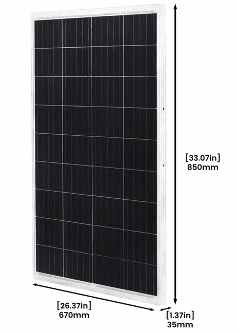 Natures Generator Portable 1800-Watt Solar Generator - Gold Kit