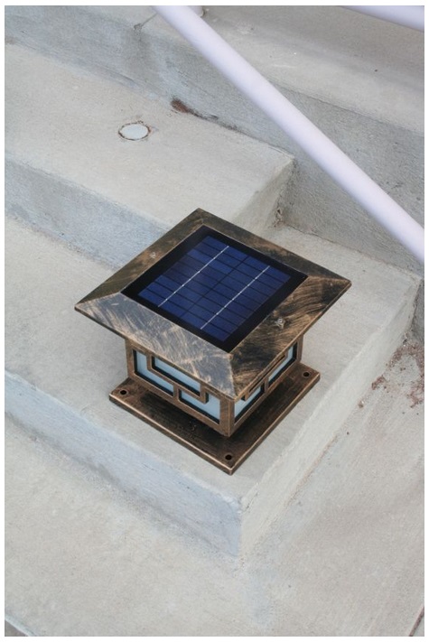 Premium 36 LED Solar Light for Square Posts or Pillars