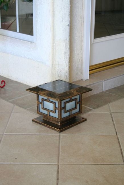 Premium 36 LED Solar Light for Square Posts or Pillars